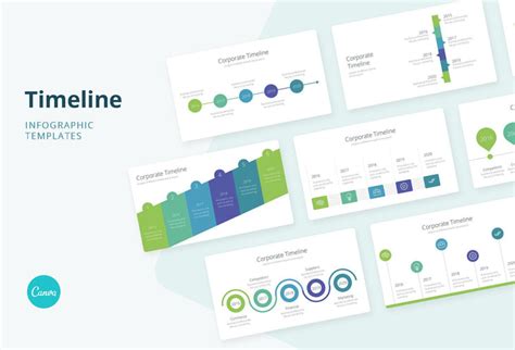 Canva Timeline Template