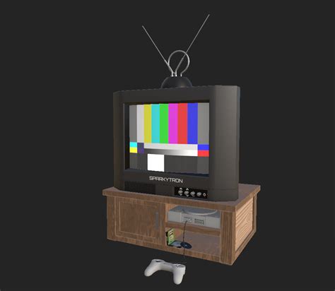 Retro Entertainment System R 3dmodeling