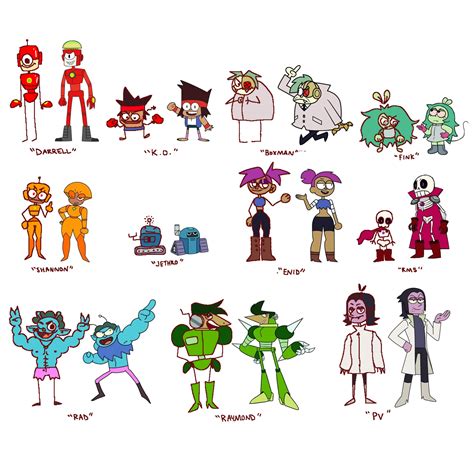 So My Brother Has Never Watched Ok Ko But I Made Him Draw The Characters Based Off A Small