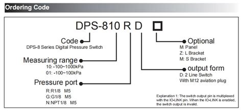 Dps 8 Digital Pressure Switch Wholesale