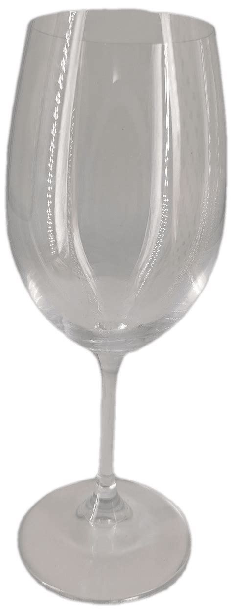 Six 450ml Any Varietal Crystal Glasses In Vino Veritas