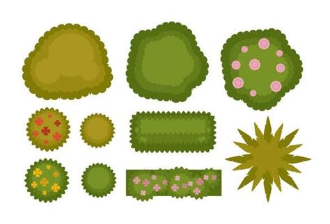 Grass Plan View Vector Art Icons And Graphics For Free Download