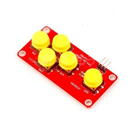 Ad Keyboard Electronic Blocks Simulate Five Key Module Analog Button For Arduino Ebay