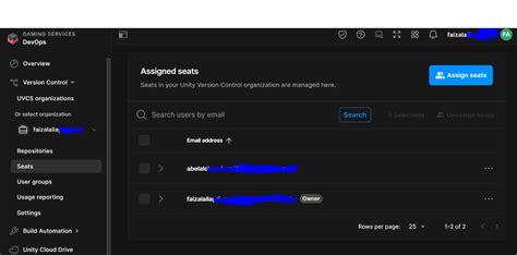 Shared UVCS Repository Not Appearing In Unity Hub Unity Services Unity Discussions