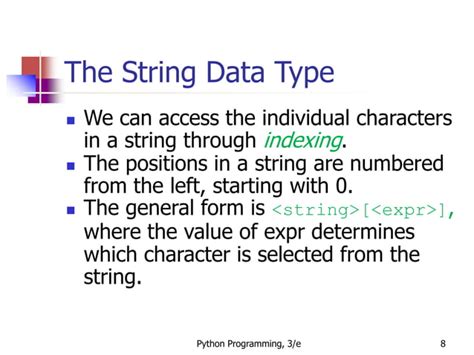 Sequences Strings Lists And Files Ppt