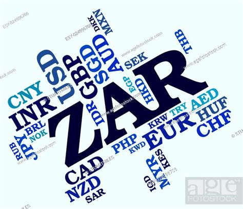 Zar Currency Meaning South Africa Rand And South Africa Rand, Stock ...