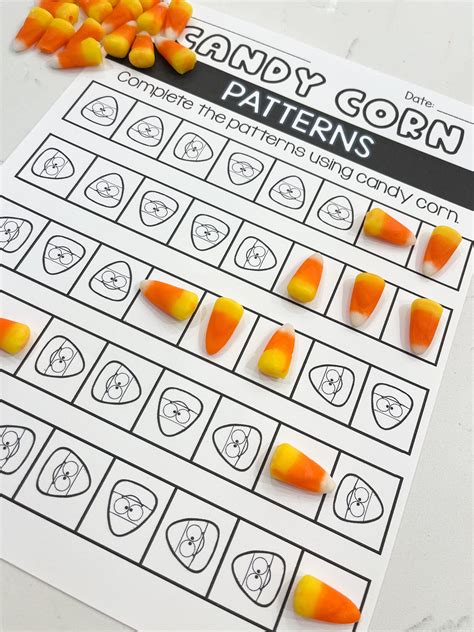 Candy Corn Math Activities Etsy
