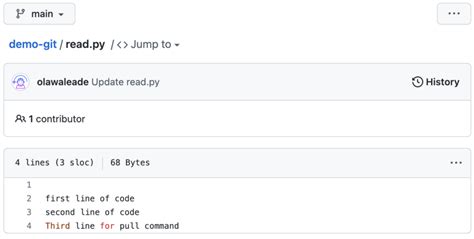 I Tried To Show The Difference Between Git Fetch And Git Pull