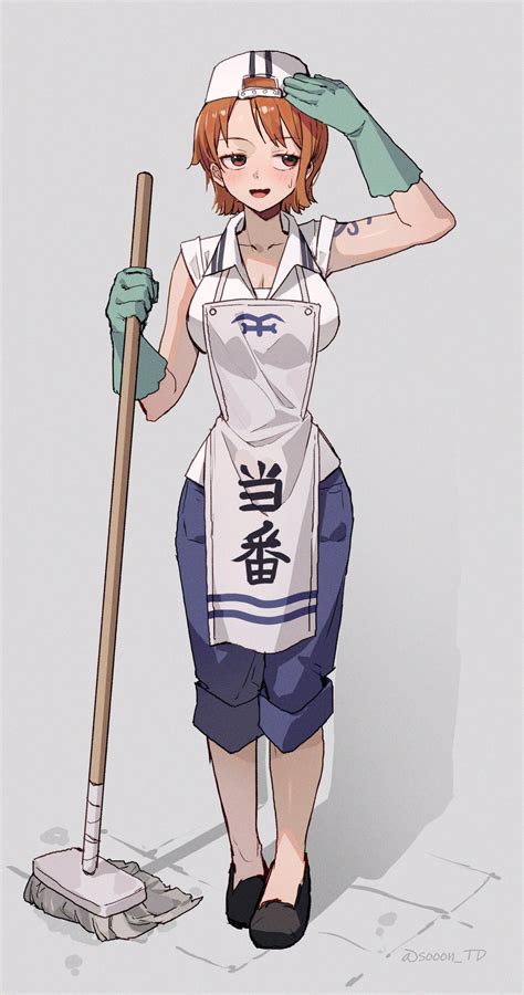 Nami One Piece Drawn By Sooon Danbooru