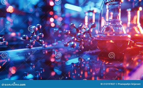 Nanotechnology Lab Scientists Manipulating Atoms With Precision