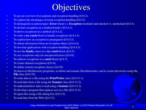 ppt chapter 14 exception handling and text io powerpoint presentation