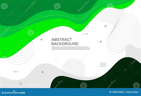 Modern Abstract Green Gray Color Gradient With Simple Pattern Cool Design Bright Background