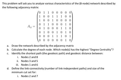 Solved Aij This Problem Will Ask You To Analyze Various Chegg Com