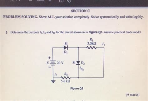 Solved Section C Problem Solving Show All Your Solution