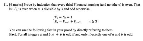 Solved 1 6 Marks Prove By Induction That Every Third