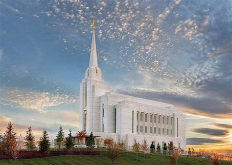 Rexburg Idaho Temple Pictures And Art — Altus Fine Art