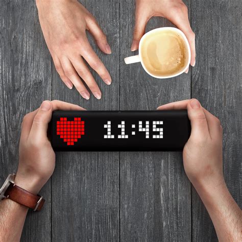 Smart Home Wi Fi Clock Lametric Touch Of Modern