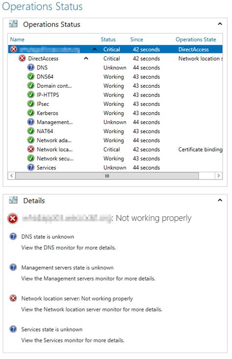 Josh Admin Directaccess Certificate Binding Error
