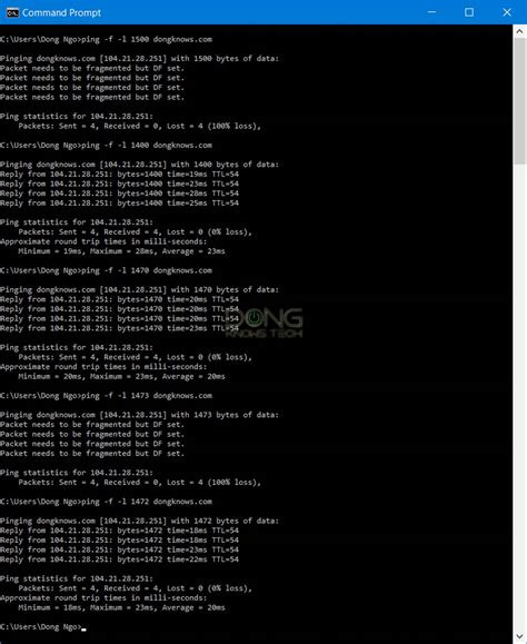 MTU And Jumbo Frame A Few Cool Tricks Dong Knows Tech