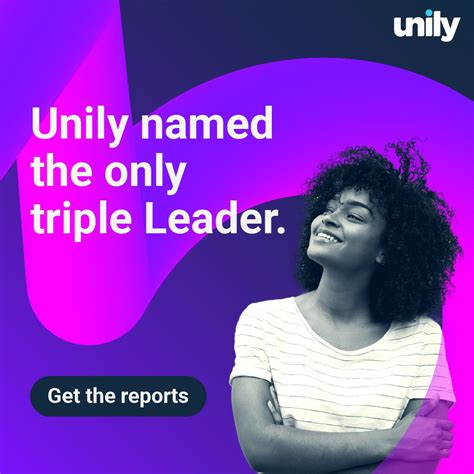 Unily Is A Triple Leader 🎉 Discover Why The Three Leading Analyst Firms… Unily