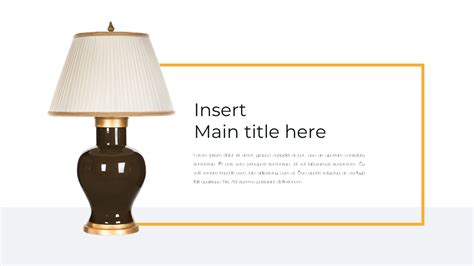 Interior Design Theme Ppt Templates