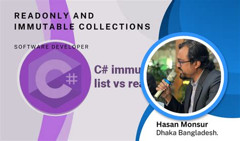 Why Use Readonly And Immutable Collections Net By Engr Md Hasan Monsur Asp Dotnet Medium