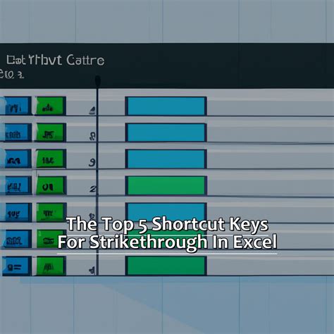 The Top 5 Shortcut Keys For Strikethrough In Excel Manycoders