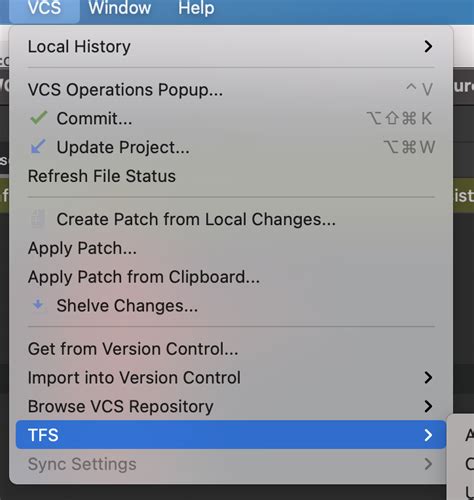 macos how to use tfs source control on an apple mac stack overflow