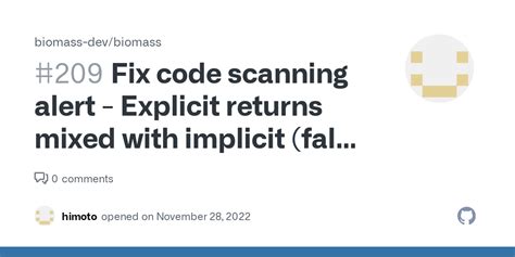 Fix Code Scanning Alert Explicit Returns Mixed With Implicit Fall