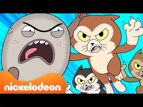 Rock Vs Lous Cat Ninjas Rock Paper Scissors Nicktoons Videos