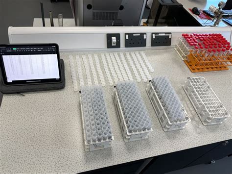 nawal s on linkedin first batch of vials for icp oes analysis