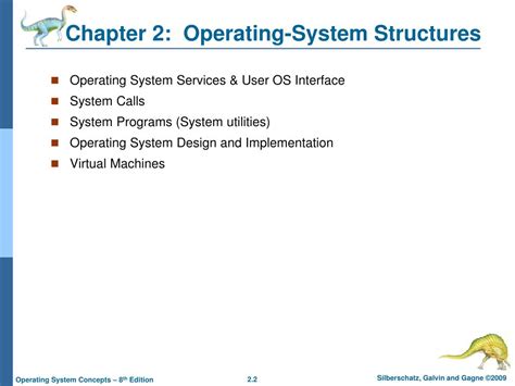 Ppt Chapter 2 Operating System Structures Powerpoint Presentation Free Download Id 3023212