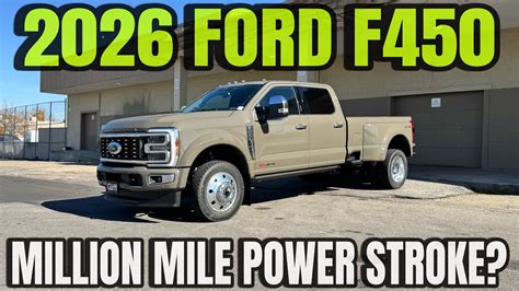 2026 Ford F450 Platinum Plus In Marsh Gray How To Get Your Power