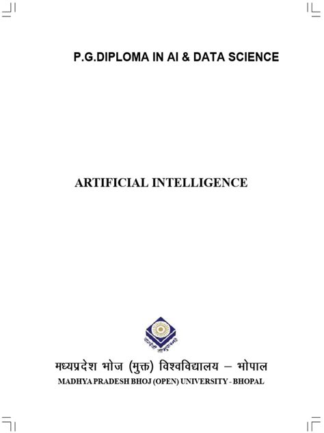 Pgd Ai Pdf Artificial Intelligence Intelligence Ai And Semantics