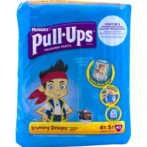 Huggies Pull Ups Learning Designs Training Pants 4t 5t 40 Ct Huggies