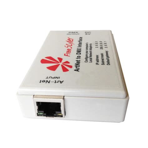 Art Net ArtNet To DMX Interface Lighting Controller For FreeStyler DMX Signal Output 512