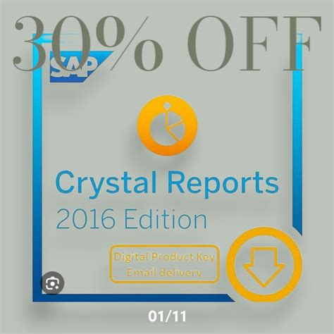 crystal reports 2016 by sap full retail etsy
