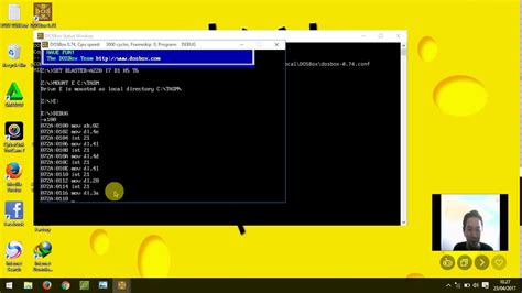 Totorial Dosbox YouTube