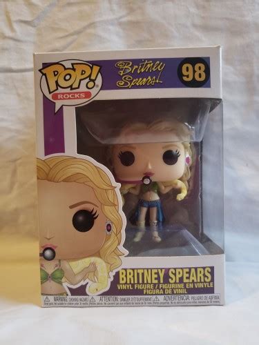 Funko Pop Britney Spears Rocks Britney Spears