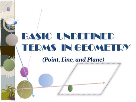 Defined And Undefined Terms In Geometry Pptx