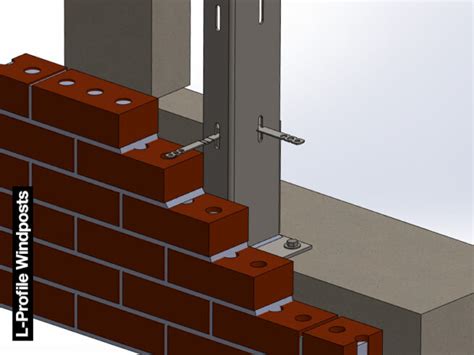 L Profile Windposts Ba Systems