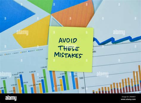 Concept Of Stock Market And Avoid These Mistakes Write On Sticky Notes