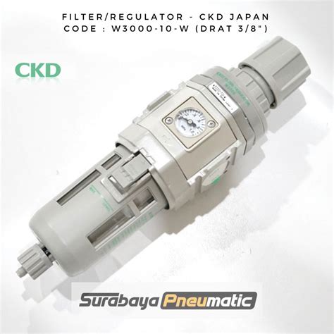 Jual Ckd Japan W3000 10 W Drat38 Xcpc Filter And Regulator Udara
