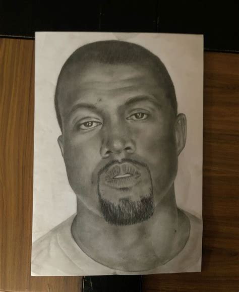 Kanye West Pencil Portrait Pencil Portrait Art And Drawing Toys