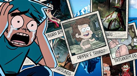 Analisando O Iceberg De Gravity Falls Youtube