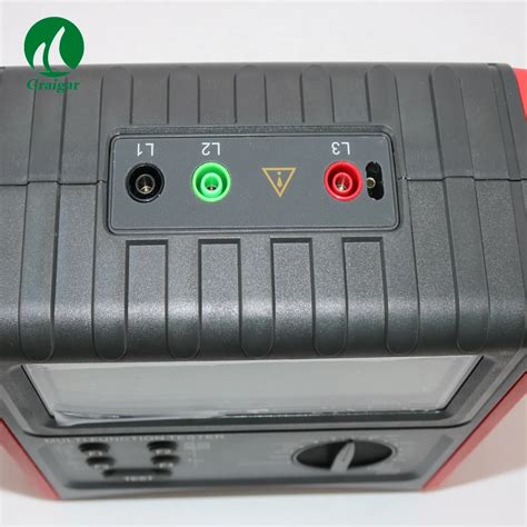 UNI T UT595 Digital RCD Tester Loop Impedance Insulation