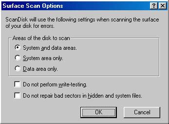 Hard Disk Maintenance Error Checking Using Windows XP ScanDisk Tools