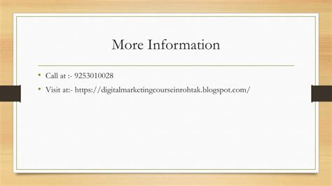Ppt Digital Marketing Course In Rohtak Powerpoint Presentation Free Download Id11904242
