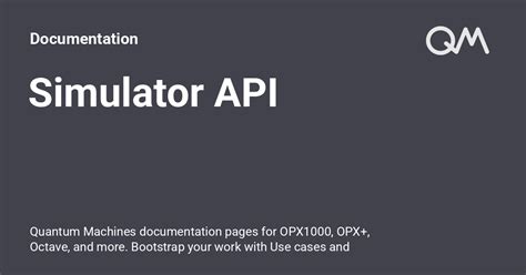 Simulator Api Documentation