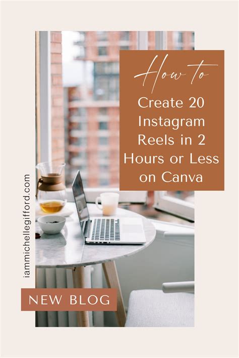 Create 20 Instagram Reels In 2 Hours Canva Tutorial • Michelle Ford Creative